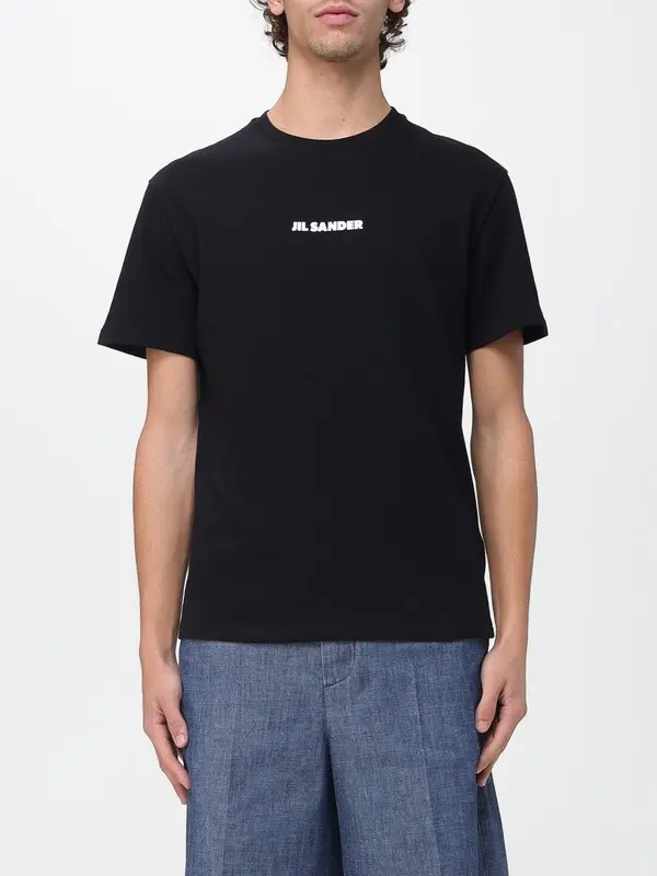 JIL SANDER Logo T-shirt - Black
