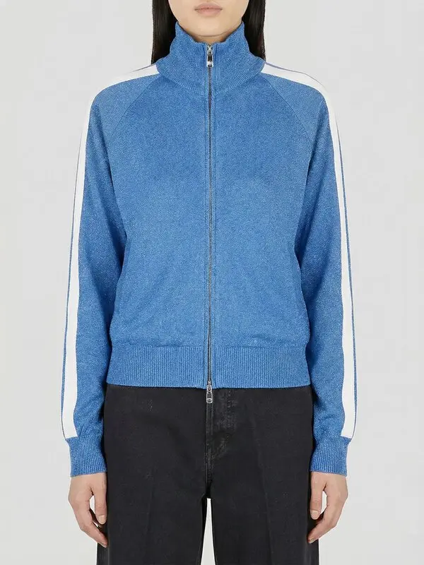 Pinko Zip-up Sweatshirt - Blue