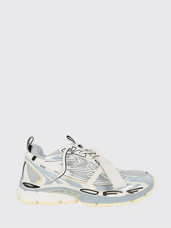 Off-White Lace-up Sneakers - Grey