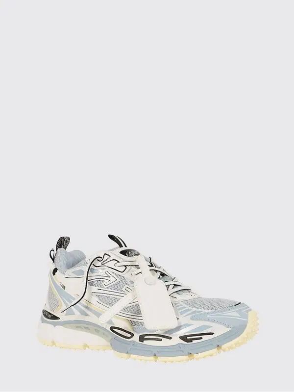 Off-White Lace-up Sneakers - Grey
