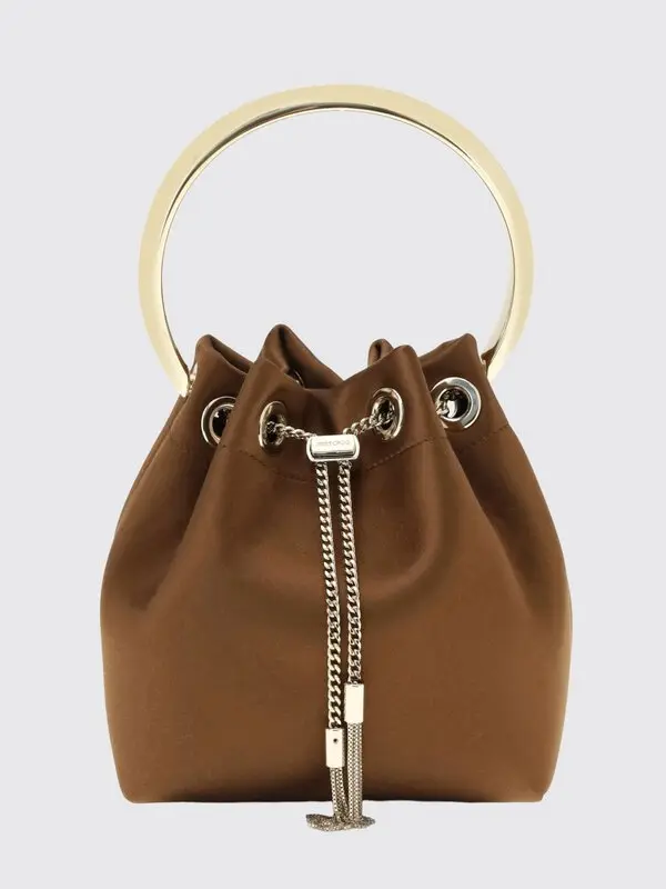 JIMMY CHOO Bucket Bag With Hoop Handle