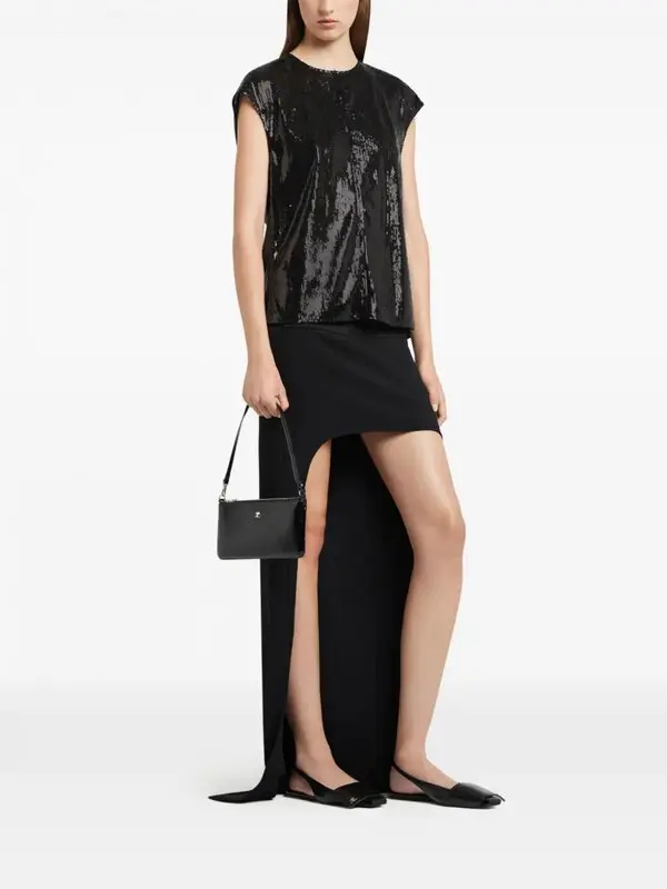 COURREGES Shoulder Bag - Black