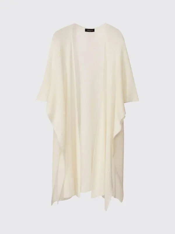 Fabiana Filippi Shawl Poncho With Embellishments