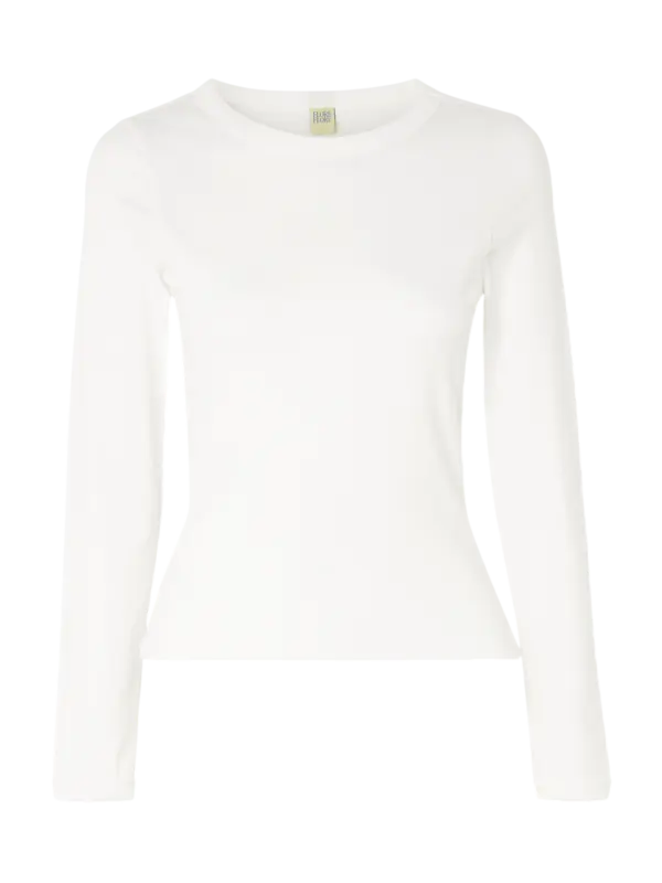 FLORE FLORE Max Organic Cotton-jersey T-shirt - White
