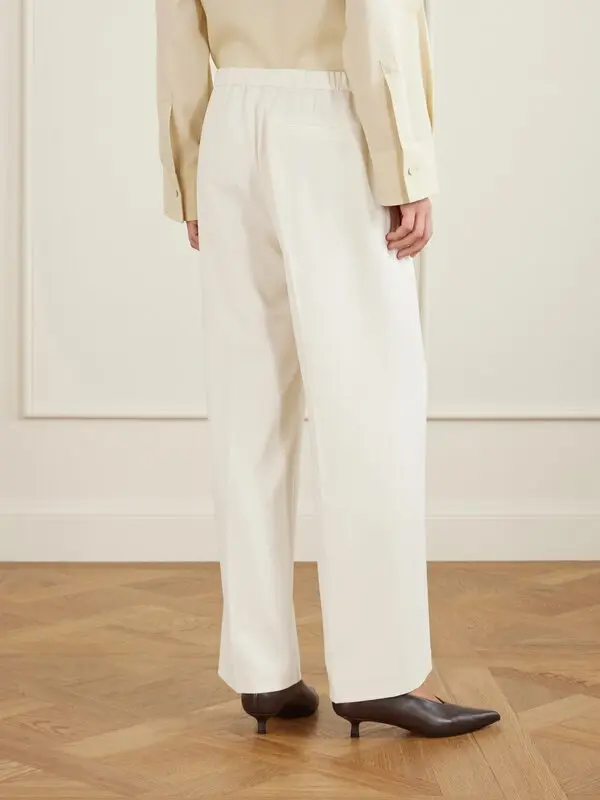 Theory Crepe Straight-leg Pants