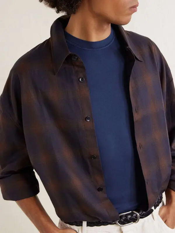 Fedeli Organic Cotton-jersey T-shirt