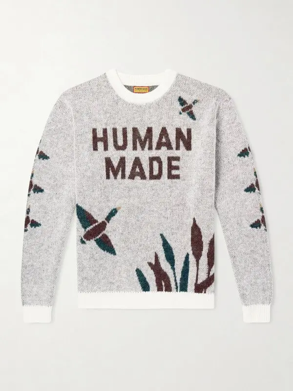 HUMAN MADE Jacquard-knit Sweater