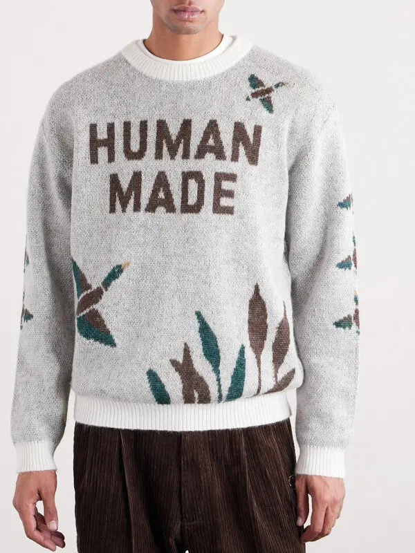 HUMAN MADE Jacquard-knit Sweater