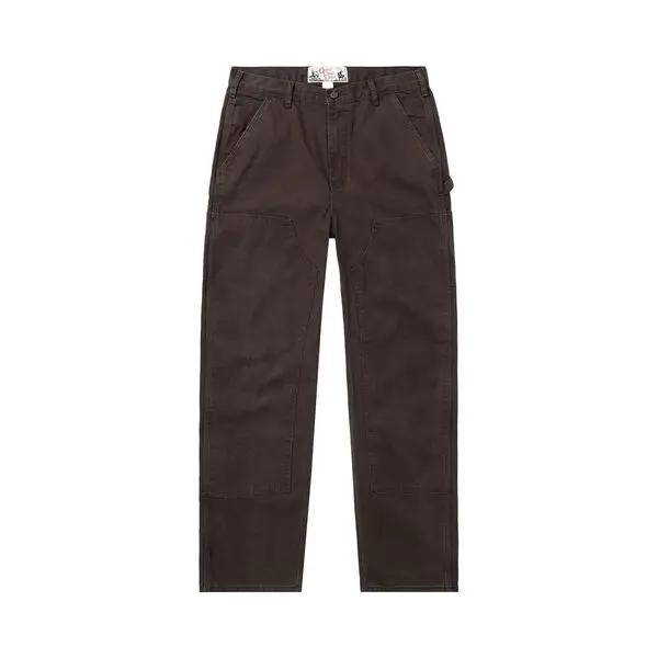 ONE OF THESE DAYS Canvas Double Knee Pants