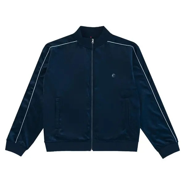 ERIC EMANUEL Ee Velour Track Jacket - Blue