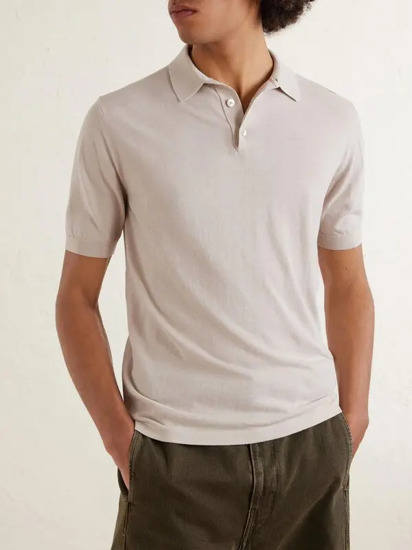 Eleventy Cotton Polo Shirt