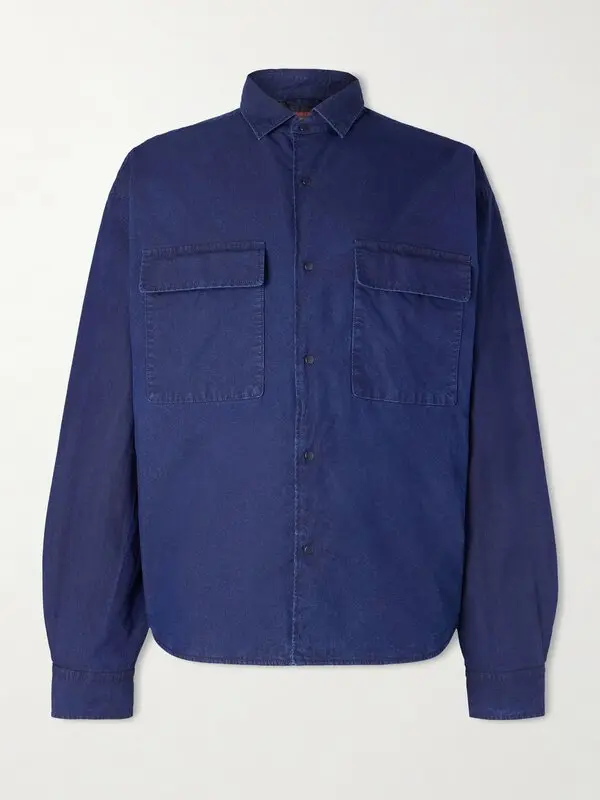 A KIND OF GUISE Nanamica Insulation Padded Cotton-blend Shell Shirt