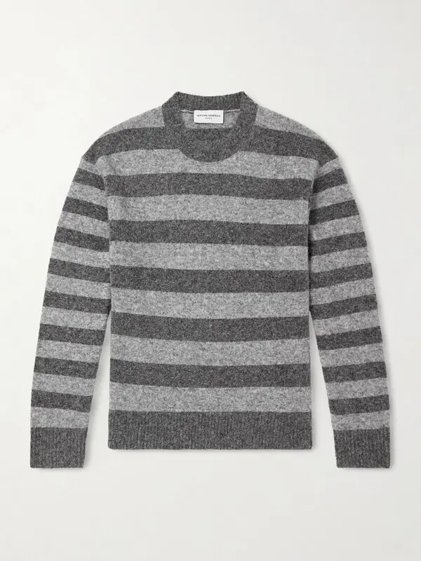 Officine Générale Randy Striped Knitted Sweater