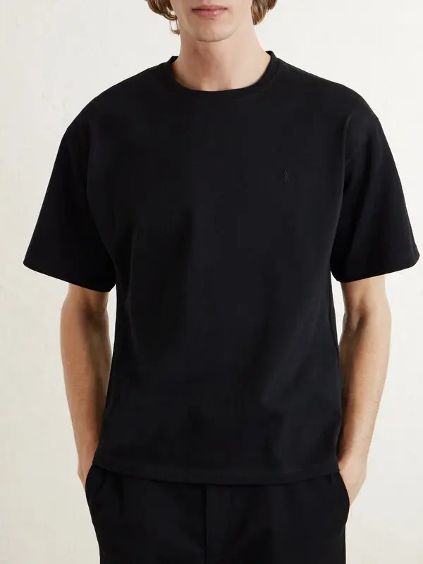 Saint Laurent Cotton-jersey T-shirt