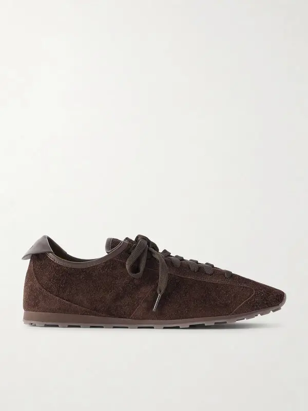 Jacquemus Les Tennis Suede Sneakers - Brown
