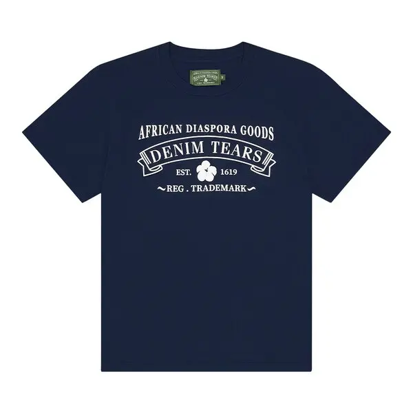 DENIM TEARS Adg Tee - Blue