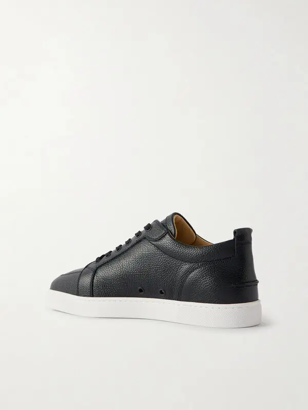 CHRISTIAN LOUBOUTIN Rantulow Full-grain Leather Sneakers