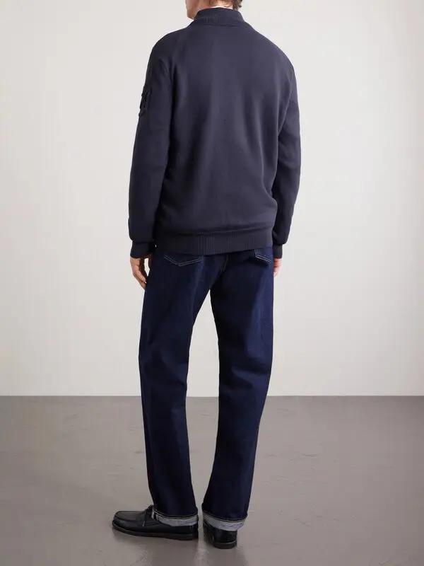 Moncler Panelled Zip-up Cardigan