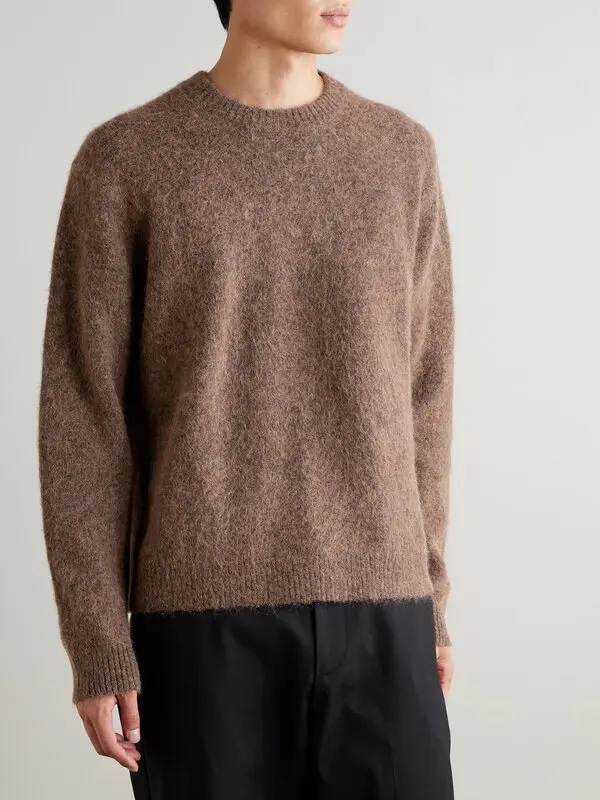 Nn07 Russell 60012 Alpaca-blend Sweater - Brown