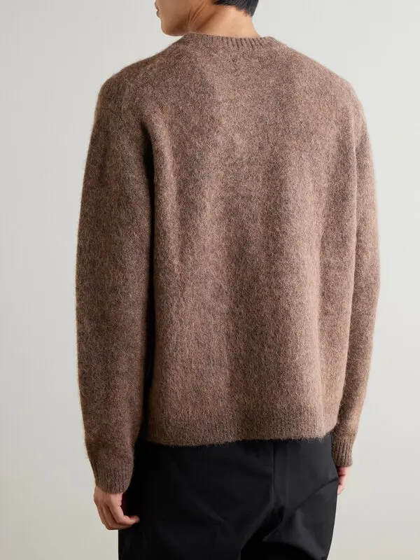 Nn07 Russell 60012 Alpaca-blend Sweater - Brown