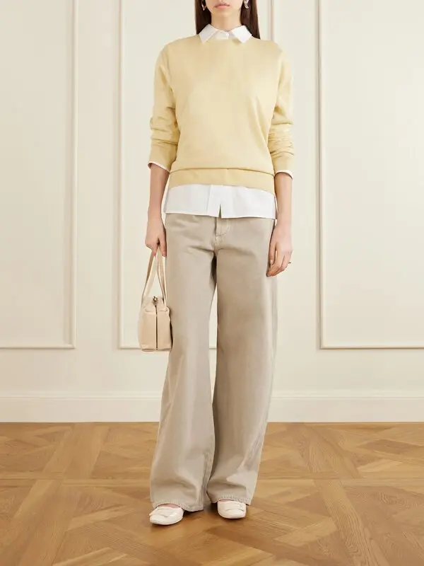 ROGER VIVIER Gommettine Patent-leather Ballet Flats - Neutrals