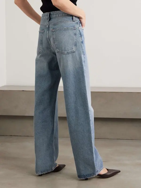 AGOLDE Arc Criss Cross Wide-leg Jeans