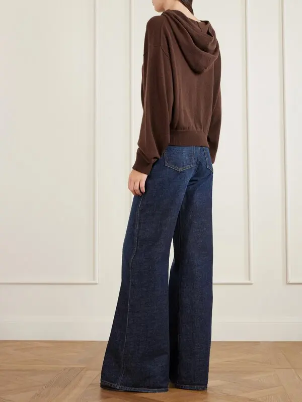ALLUDE Wool And Cashmere-blend Hoodie