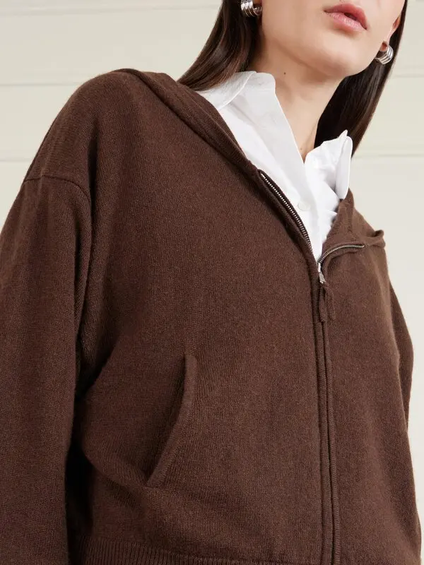 ALLUDE Wool And Cashmere-blend Hoodie
