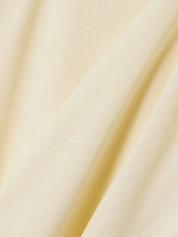 FLORE FLORE Anna Organic Cotton-jersey T-shirt - Neutrals