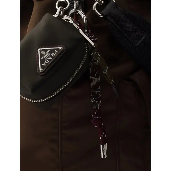 Prada Speedrock Re-nylon Keychain Charm