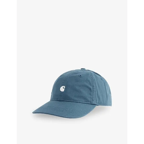 Carhartt Work In Progress Madison Logo Baseball Cap - Office Blue / White