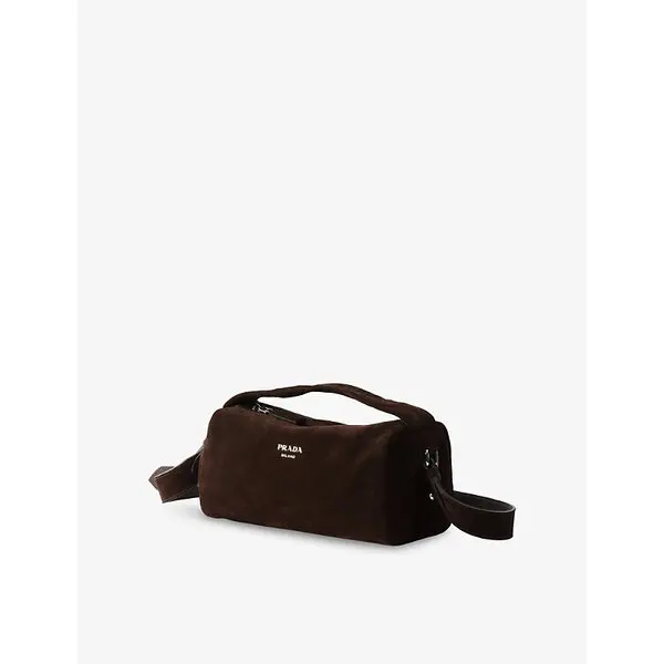 Prada Suede Shoulder Bag