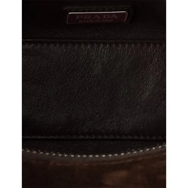 Prada Suede Shoulder Bag