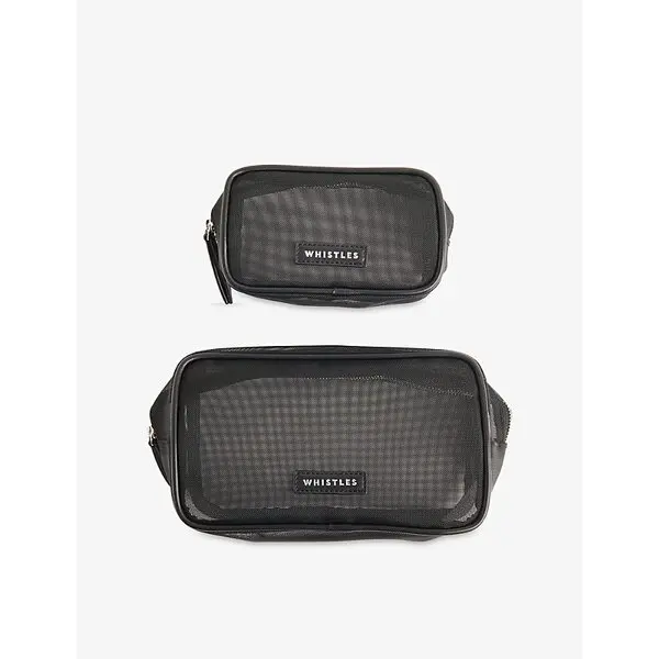 Whistles Mesh Wash Bag Set