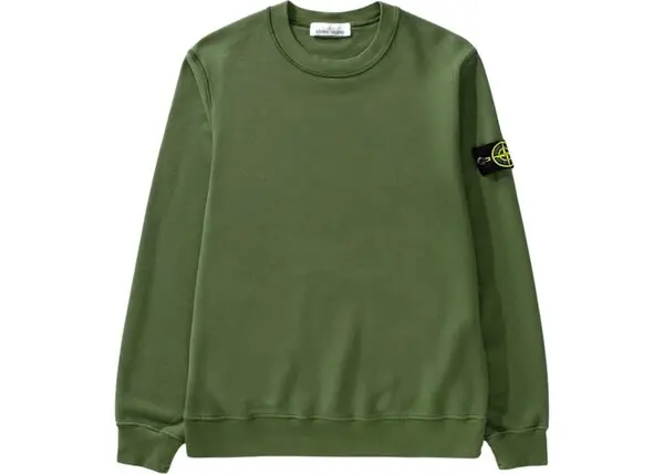 Stone Island Cotton Crewneck Sweatshirt - Green