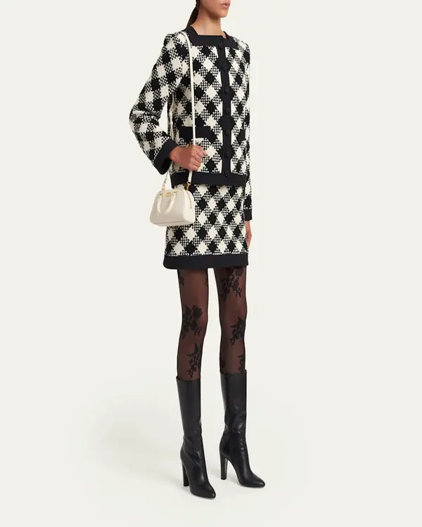 Valentino Garavani Dome Mini Top-handle Bag - Black