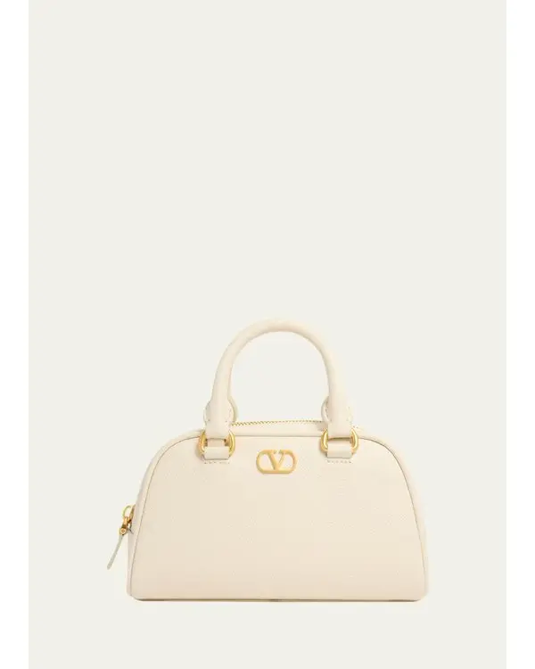 Valentino Garavani Dome Mini Top-handle Bag - Light Ivory