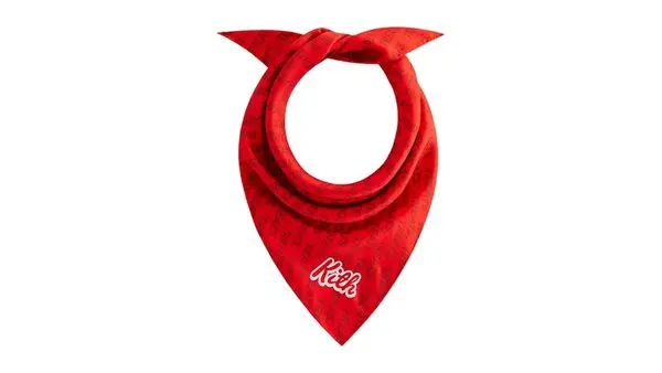 Kith Treats Kellogg’s Frosted Flakes Cereal Bandana - Candy Apple