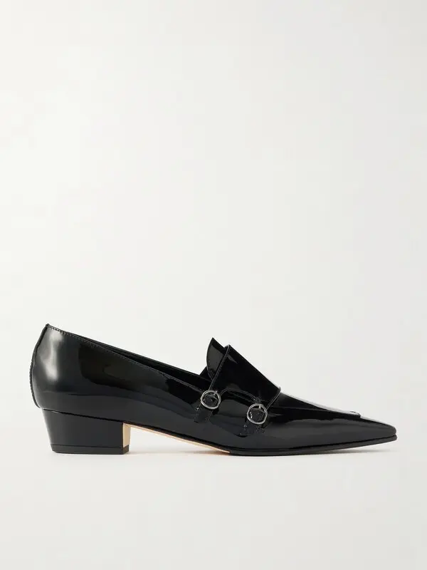 Manolo Blahnik Manbisa Patent-leather Pumps