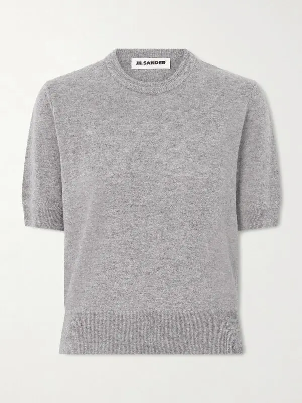 JIL SANDER Virgin Wool Sweater - Gray