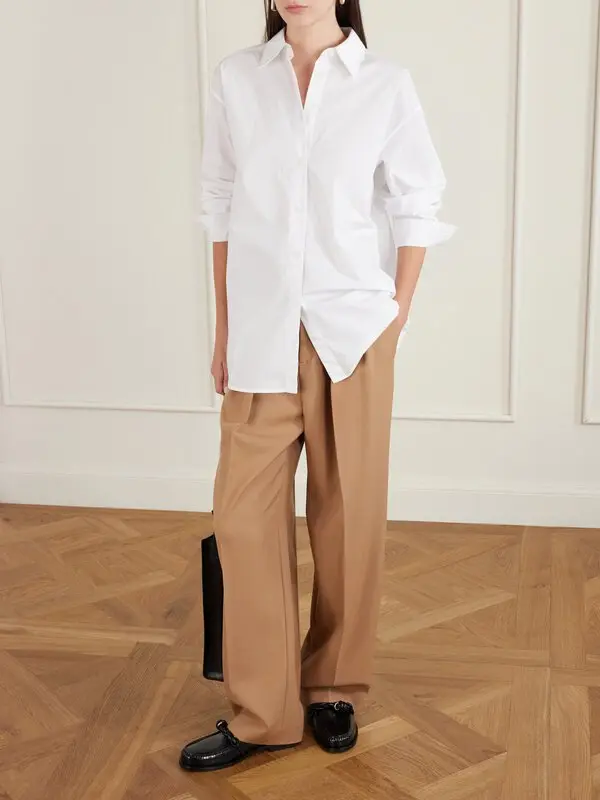 JIL SANDER Knot-detailed Leather Loafers - Black