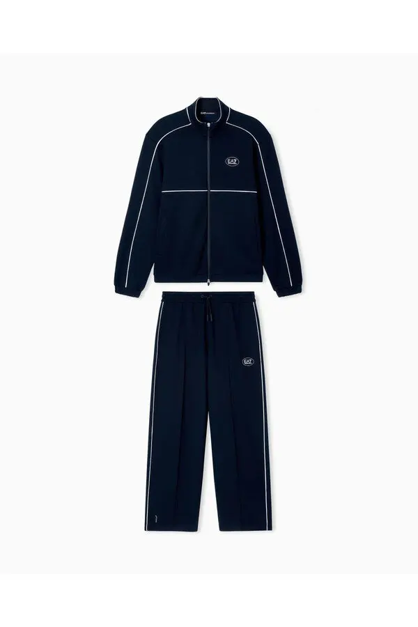 Emporio Armani Tennis Pro Tracksuit In Ventus7 Technical Fabric