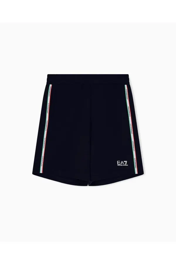 Emporio Armani Cotton-blend Bermuda Shorts