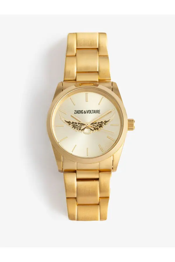 Zadig&Voltaire Curved Watch - Gold