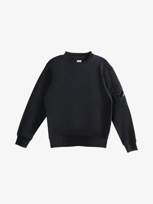 C.P. COMPANY Logo Sweatshirt - Total Eclipse
