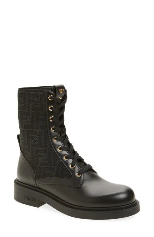 Fendi Filo Lace-up Boot