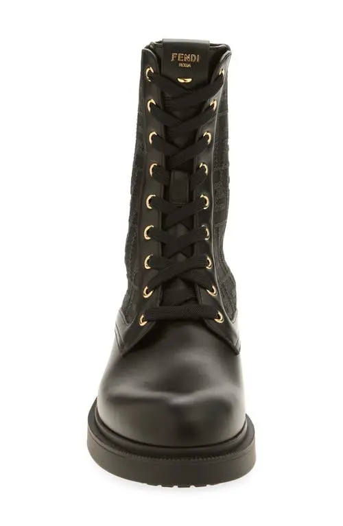 Fendi Filo Lace-up Boot