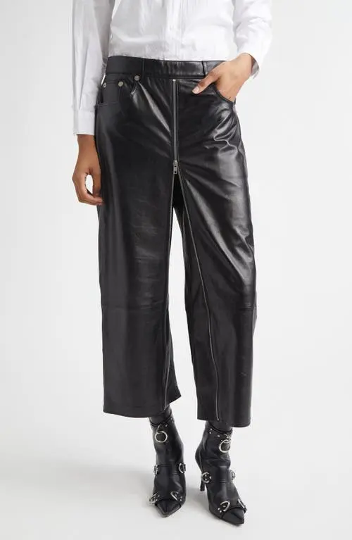 R13 Leather Skirt Pants