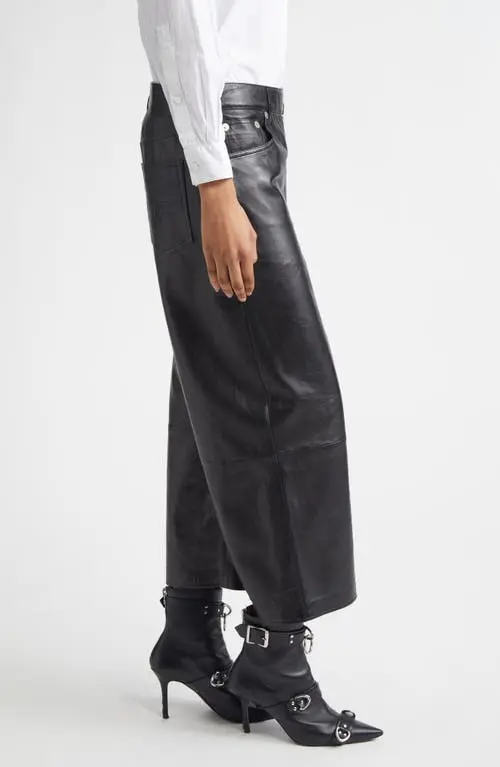 R13 Leather Skirt Pants