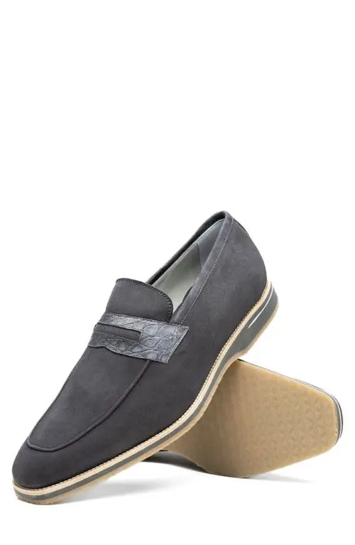 ZELLI ITALIA Meo Suede Penny Loafer